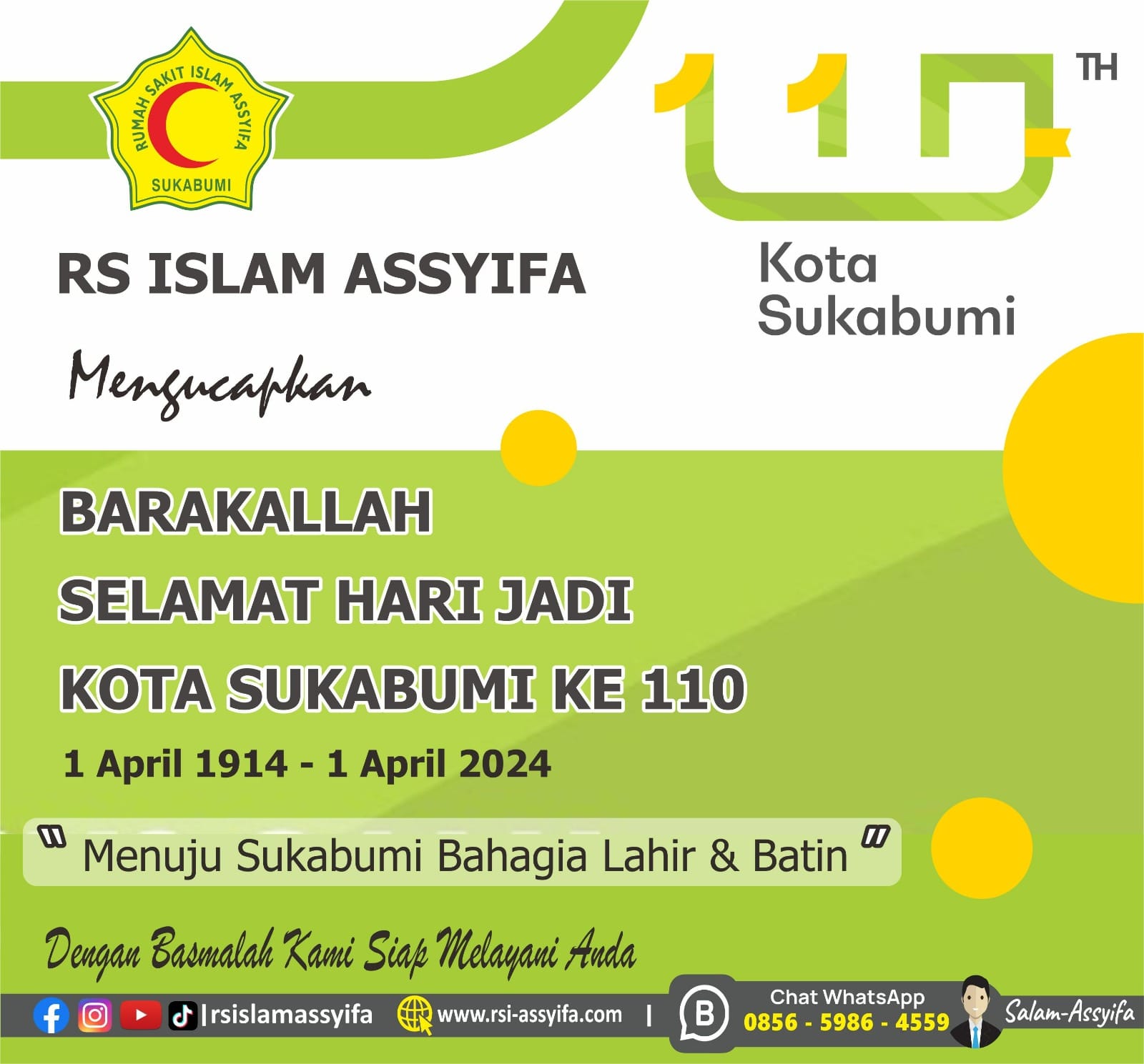 Website Resmi RSI Assyifa Sukabumi